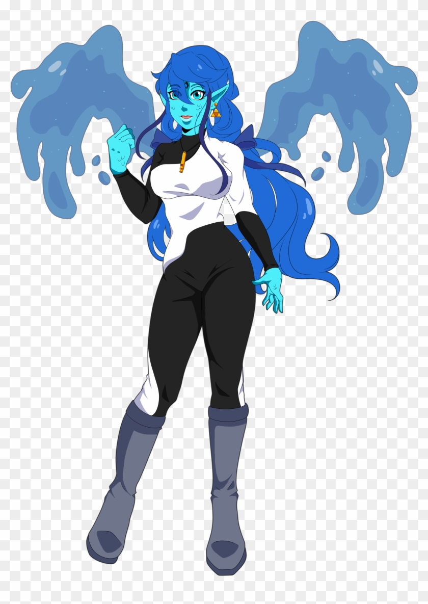 X-men Oc/ Aquatune By Watergirl93 - Superhero Girl Oc - Full Size PNG ...
