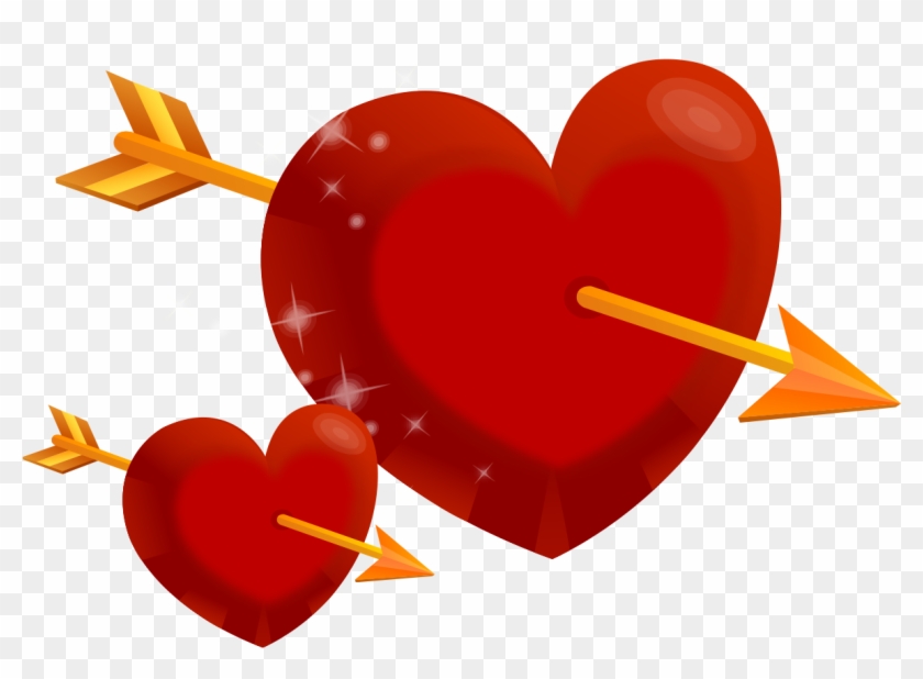 Cupid Love Arrow Clip Art - Cupid Love Arrow Clip Art - Full Size PNG ...