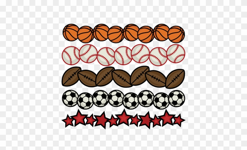Baseball Clipart Border - Sports Border Clipart - Full Size PNG Clipart ...