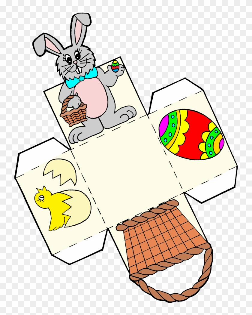 Friday, 3 April - Easter Basket Cut Out - Full Size PNG Clipart Images ...