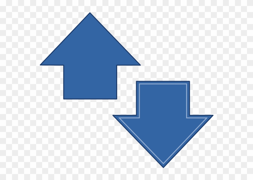 Arrows Up And Down - Full Size PNG Clipart Images Download