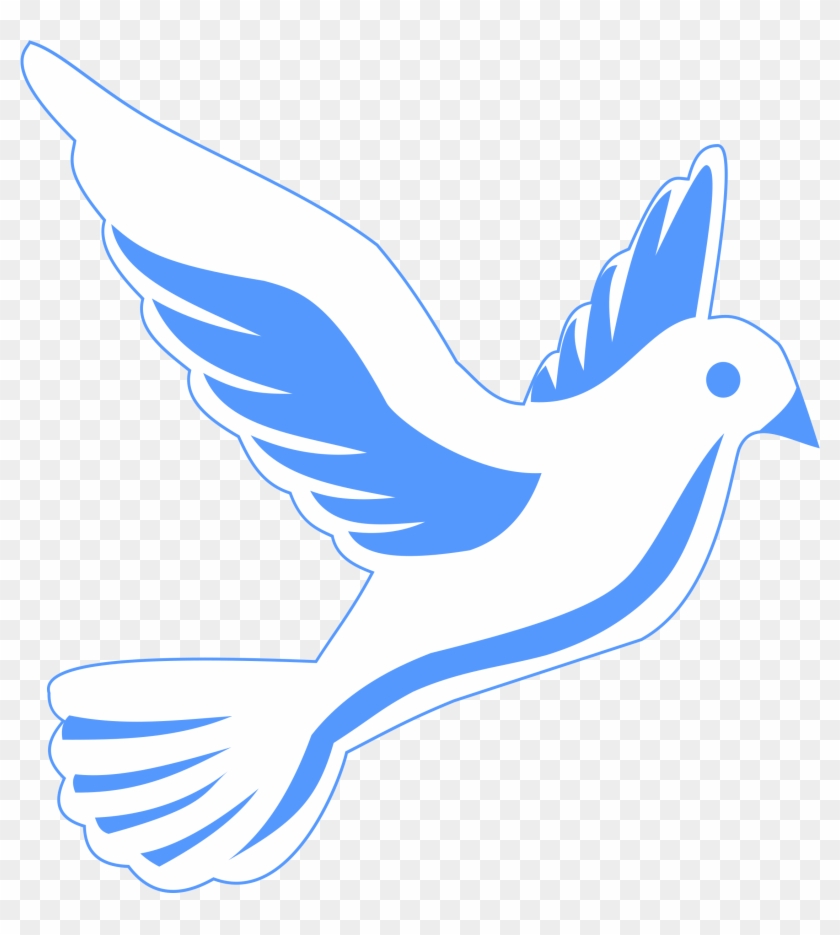 Clip Dessin Colombe De Deces - Full Size PNG Clipart Images Download