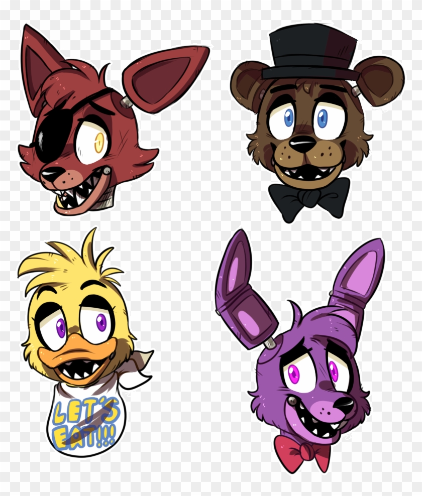 Fnaf Fan Art - Fan Art Of Fnaf - Full Size PNG Clipart Images Download
