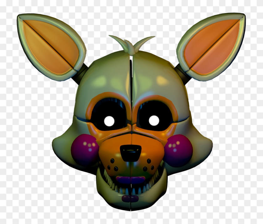 Lolbit - Fnaf Lolbit Head - Full Size PNG Clipart Images Download