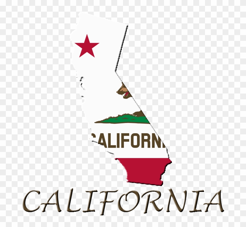 State Of California By Uda4754 - California Flag - Full Size PNG ...