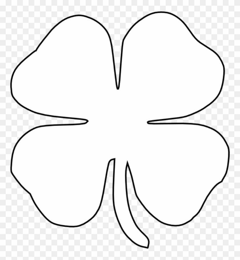Clover Tattoo Design Four Leaf Clover Template Free Transparent PNG 