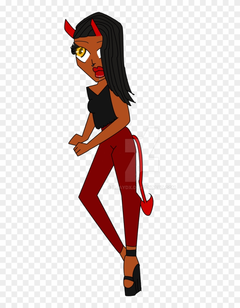 The Devil's Girl By Xjaydx - Cartoon - Full Size PNG Clipart Images ...