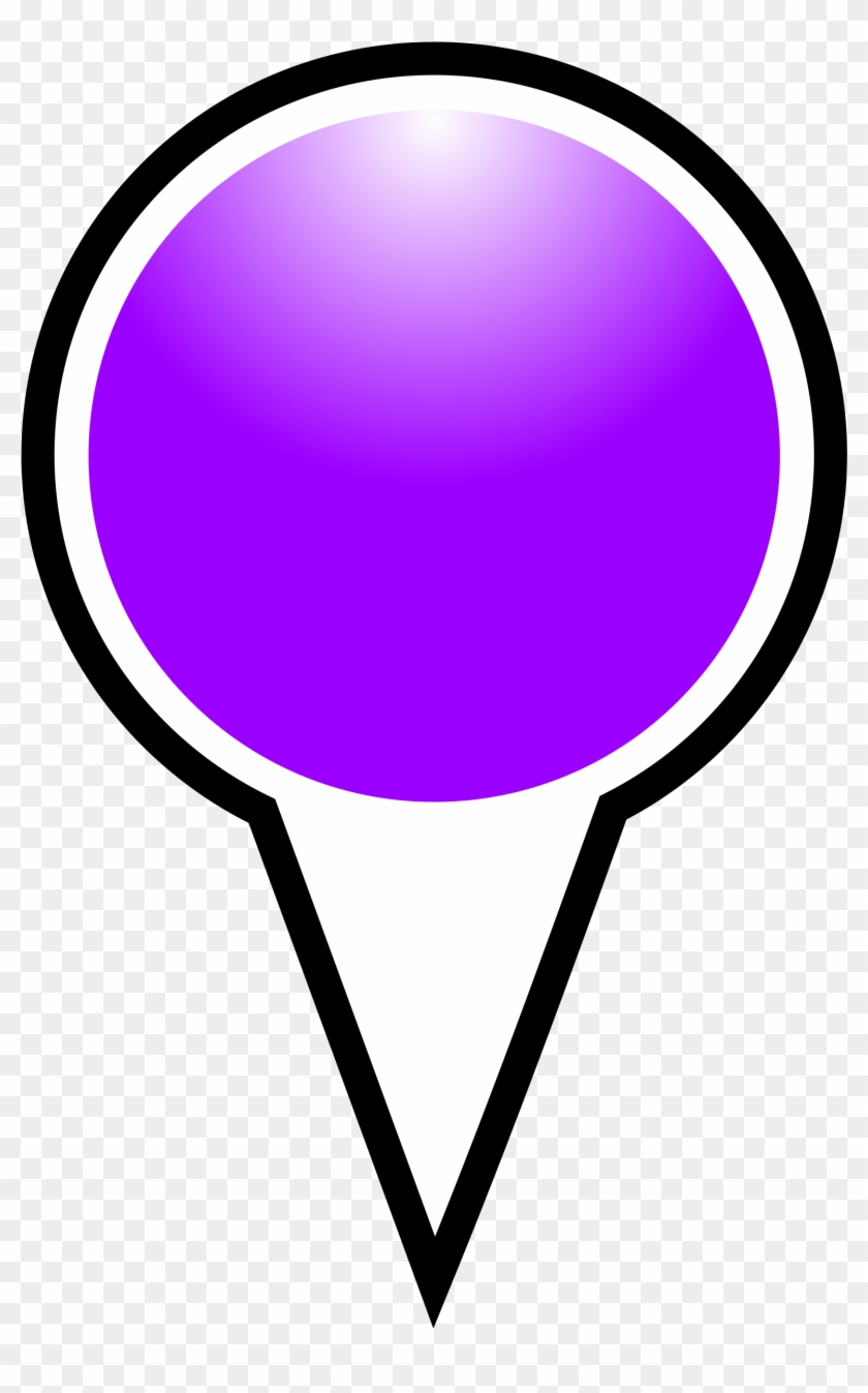 Clipart - Google Maps Purple Marker Png - Full Size PNG Clipart Images ...