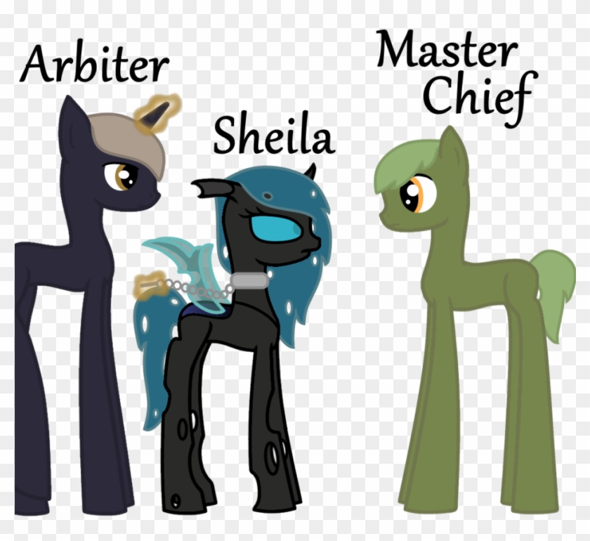 Halo/mlp Oc By Goldengirl7890 - Master Chief X Oc - Full Size PNG ...
