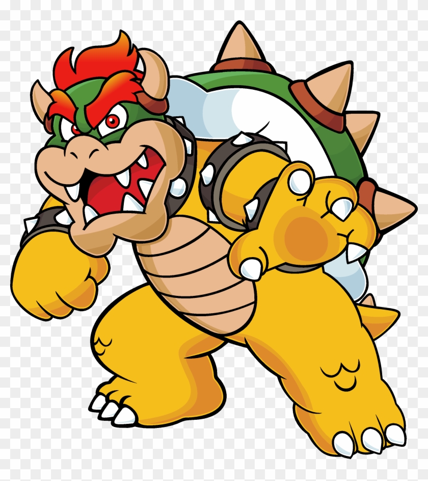 Show Time By Blistinaorgin - Super Mario Bros Bowser 2d - Full Size PNG ...