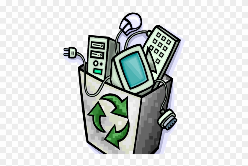 E-waste - Presentations On Electronic Waste - Full Size PNG Clipart ...