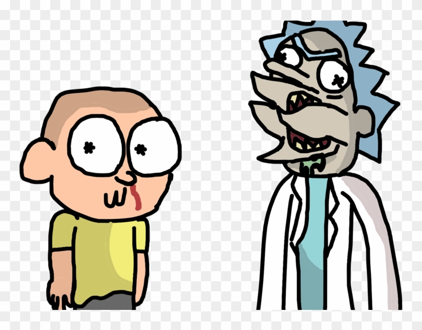 Rick And Morty As Stranger Things By Fnafdude183 Rick And Morty Stranger Things Full Size