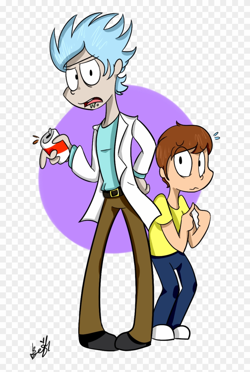 Rick And Morty By Befishproductions - Cartoon - Full Size PNG Clipart ...