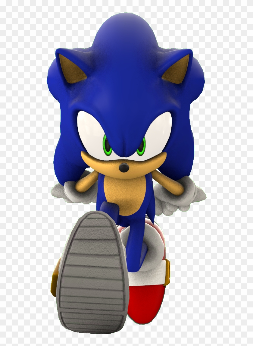 Sonic Unleashed Sonic Render - Full Size PNG Clipart Images Download