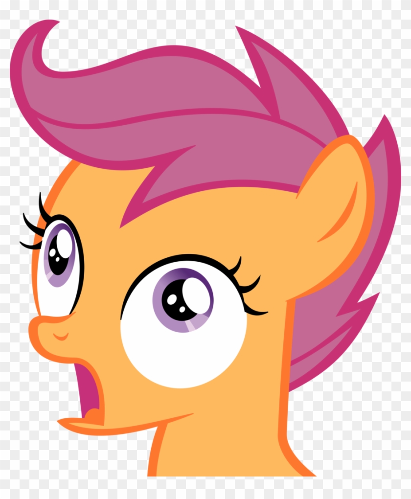 Speechless Scootaloo Vector By Hombre0 Speechless Scootaloo - Cartoon ...