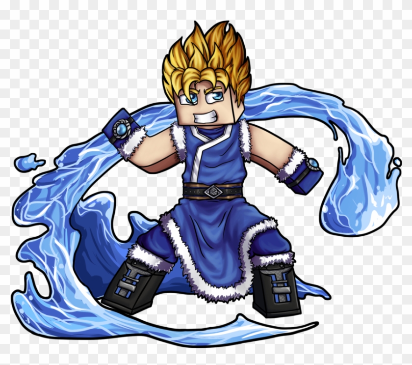 Minecraft Avatar Water Bender Solace By Goldsolace - Minecraft Skin ...