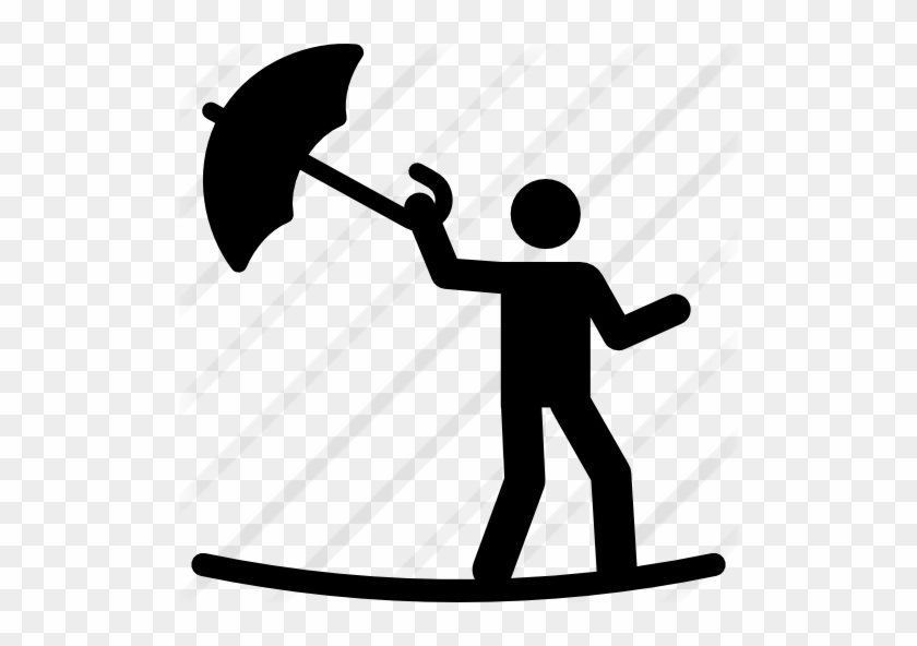 Tightrope Walker - Tight Rope Icon - Full Size PNG Clipart Images Download