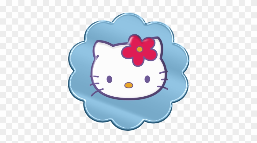 Buttons, Labels And Toppers - Hello Kitty - Full Size PNG Clipart ...