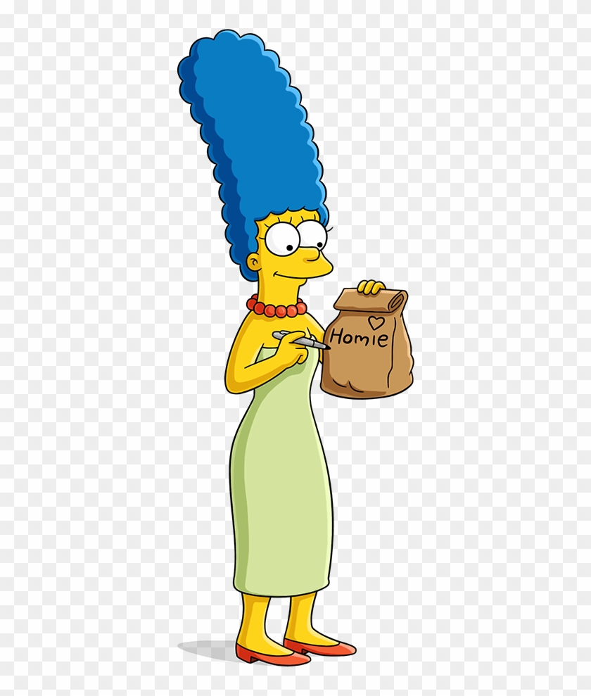 Marge Simpson - Cartoon - Full Size PNG Clipart Images Download