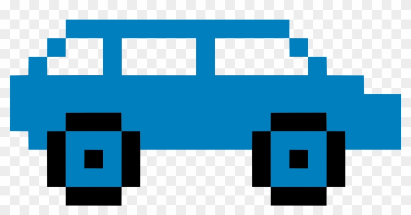 Pixel Art Car 6 - Small Pixel Art Car - Full Size PNG Clipart Images ...