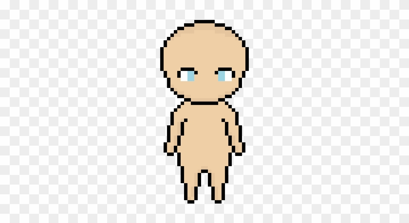 Pixel Art Base By Auroha - Cartoon - Full Size PNG Clipart Images Download