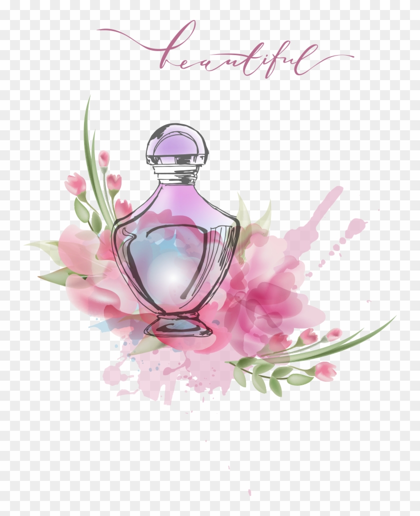 Vector Creative Perfume 748*950 Transprent Png Free - Vector Creative ...