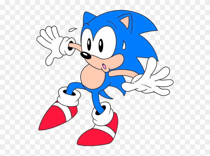 Classic Sonic Balancing-120px - Classic Sonic Official Art - Full Size ...