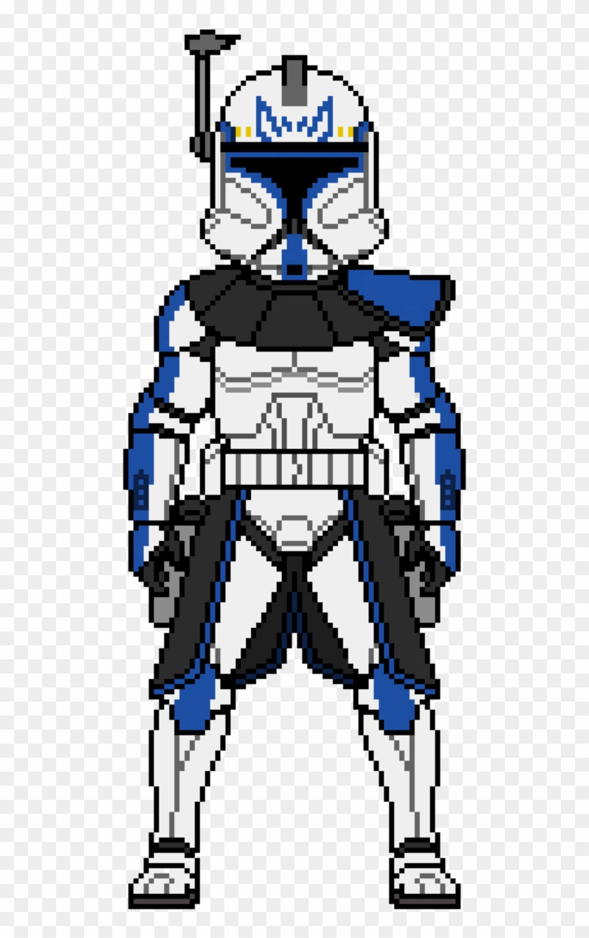 Captain Rex Sprite By Faxerton30 Captain Rex Pixel Art Full Size