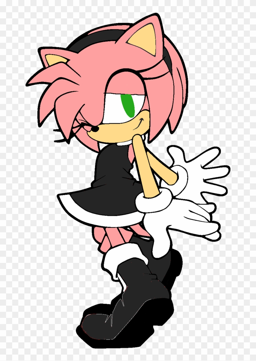 Amyrose Simplyfiled Lazy By Vtsonic - Amy Rose Pose - Full Size PNG ...