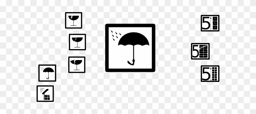 Free Vector Boxes Shipping Pictograms Clip Art - Box Pictograms - Full ...