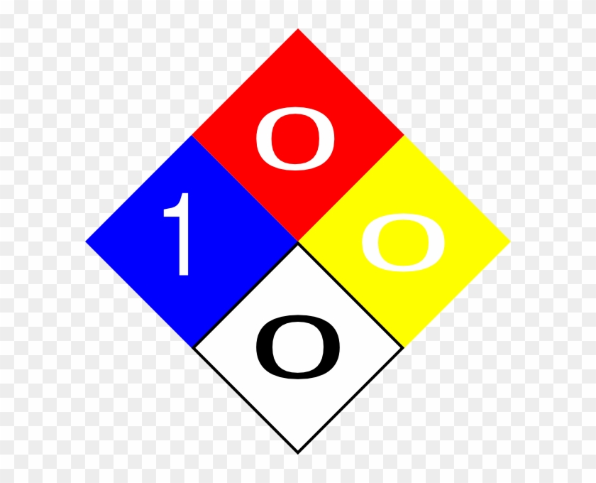 Sodium Hydroxide Safety Diamond - Full Size PNG Clipart Images Download