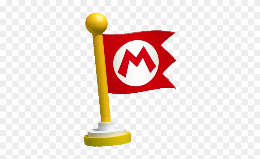 Simple Sonic Clipart Image Checkpoint Flag Mariowiki - Nintendo Switch ...