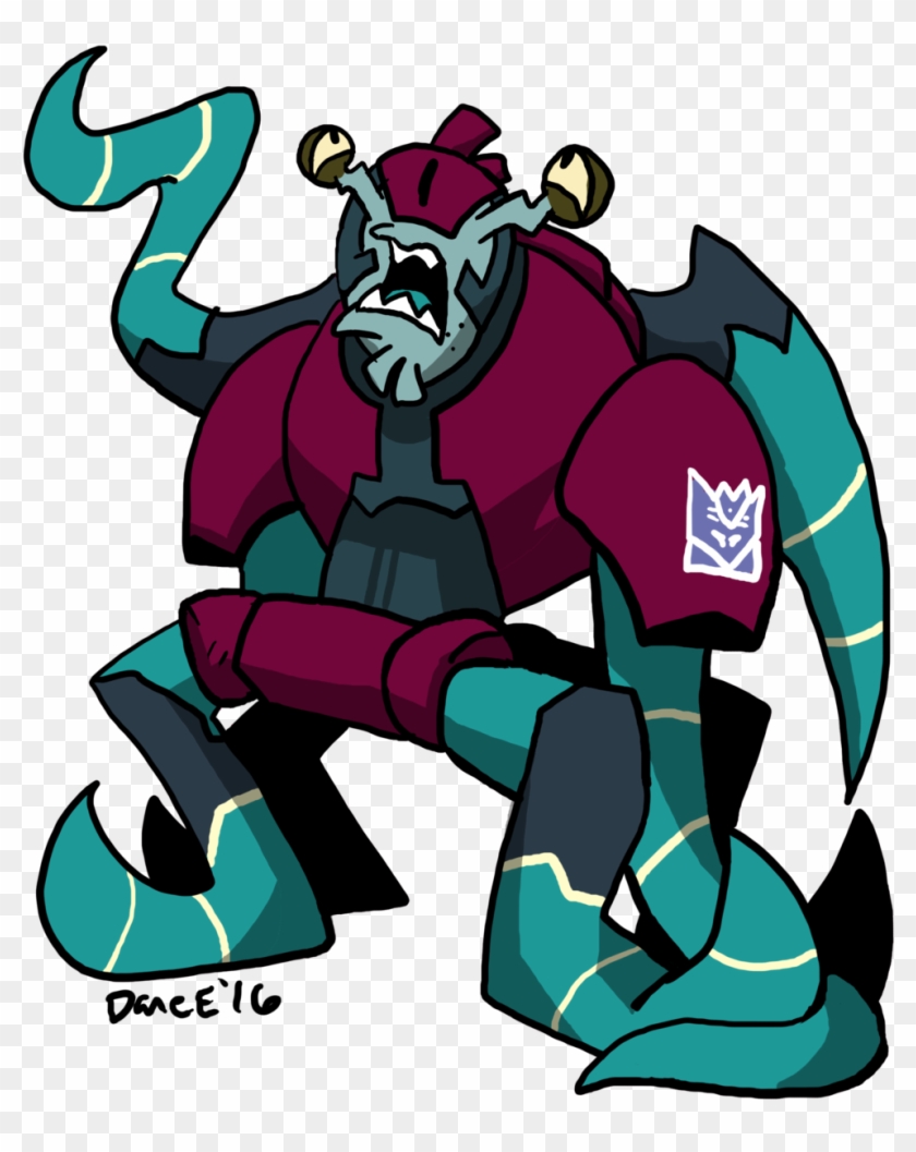Rid Octopunch By Blueike Transformers - Cartoon - Full Size PNG Clipart ...