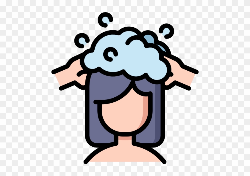 Hair Washing Free Icon - Hygiene - Full Size PNG Clipart Images Download