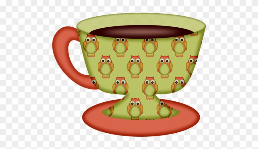 Mmd Autumn Art Tea Cup - Cartoon - Free Transparent PNG Clipart Images ...
