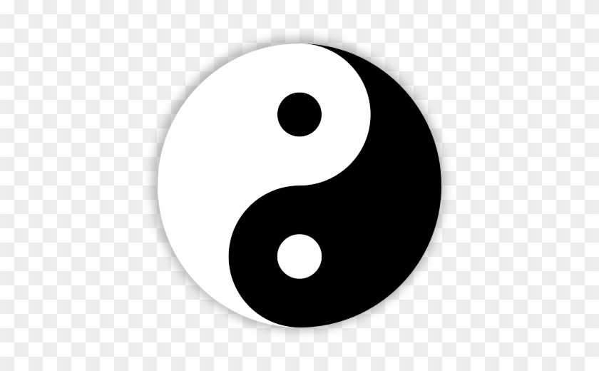 Taoist Pictorial Representation Of Dark And Light - Yin And Yang - Full ...