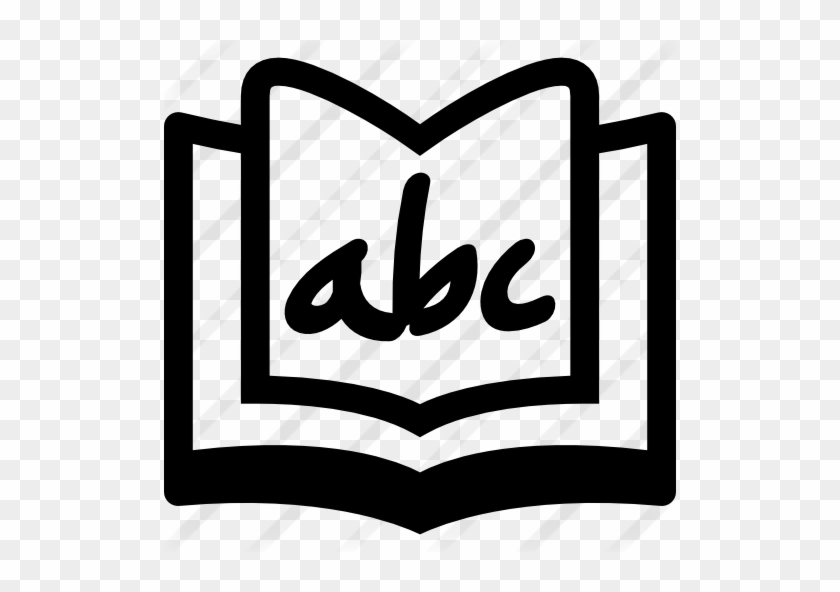 Alphabet Book - Ikon Abc Black And White - Full Size PNG Clipart Images ...