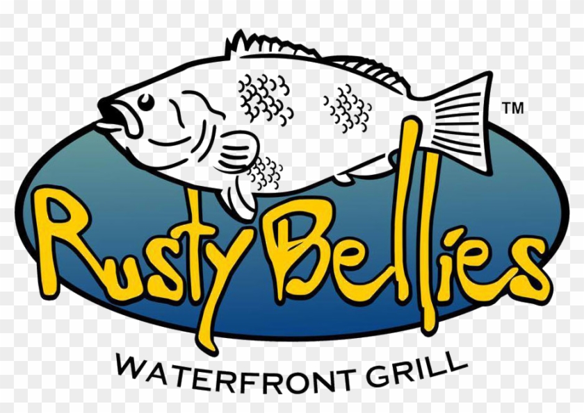 Rusty Bellies Waterfront Grill Collapsed Logo - Rusty Bellies Logo ...
