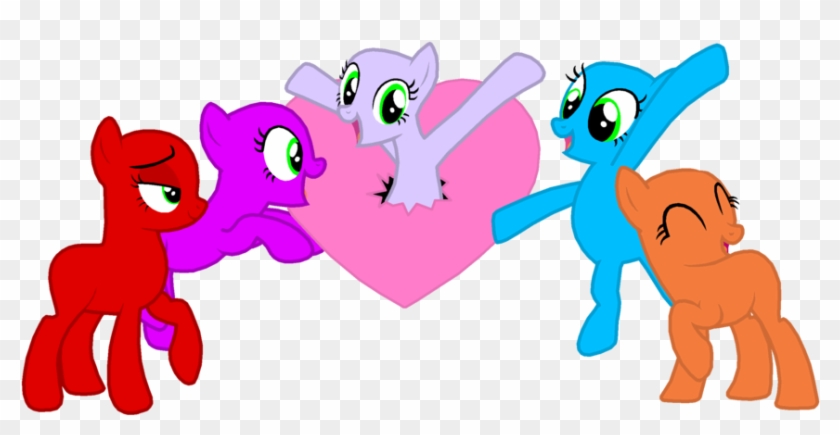 Mlp Base - 4 Mlp Bases - Full Size PNG Clipart Images Download