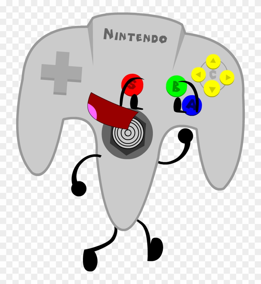 N64 Controller Pose - Object Shows Controller - Full Size PNG Clipart ...