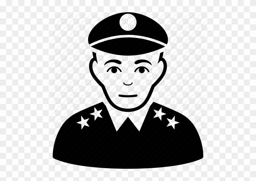 Cornol Clipart Commander - Military Serviceman Icon - Full Size PNG ...