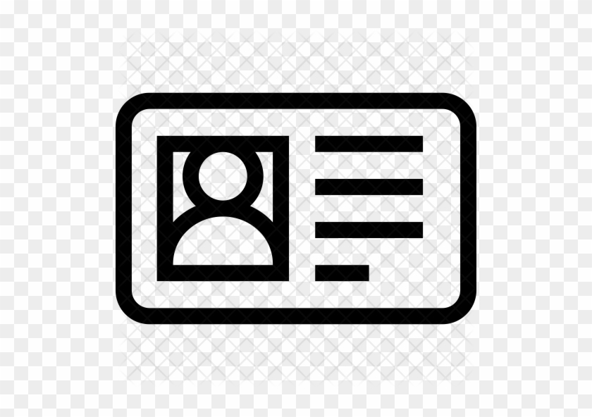 Select License - Driver's License Icon White Png - Full Size PNG ...