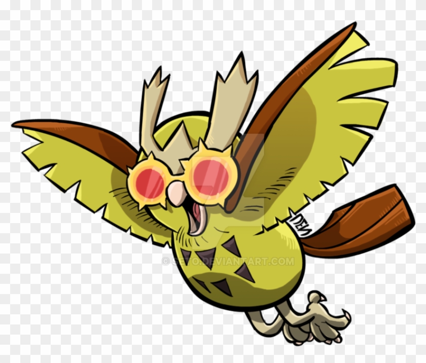 Shiny Noctowl By Seto On Deviantart - Noctowl Shiny - Full Size PNG ...