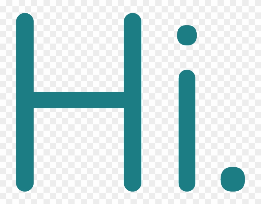 Hi - Graphic Design - Full Size PNG Clipart Images Download