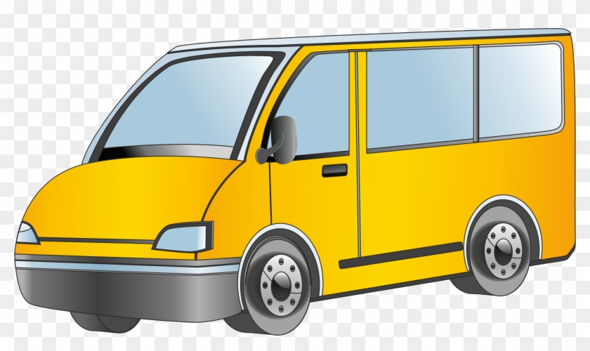 Minibus Vector Png Clipart - Drawing - Free Transparent PNG Clipart ...