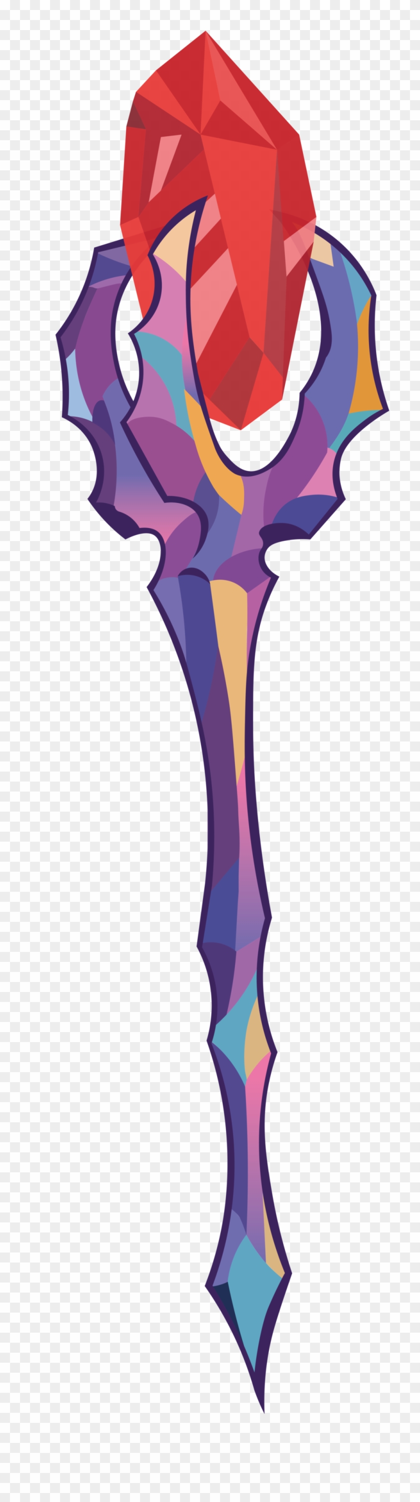 Bloodstone Scepter By Dragonm97hd Bloodstone Scepter - Mlp Bloodstone ...