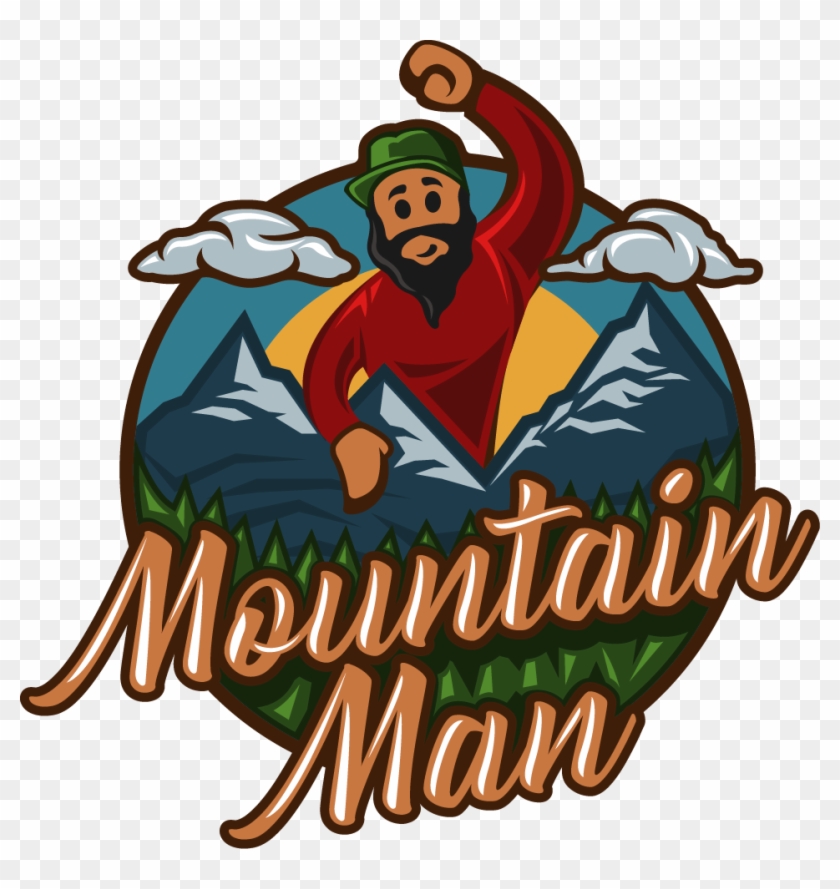 Mountain Man Cartoon - Full Size PNG Clipart Images Download