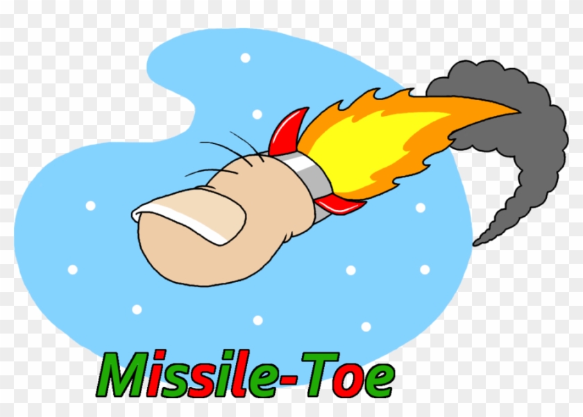 Missile-toe By Toonskribblez - Missile With A Toe - Full Size PNG ...