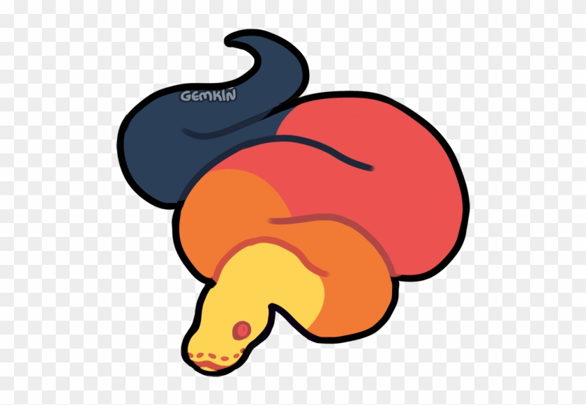 Magma Snake Adoptable Open By F1shb0nes - Magma Snake Adoptable Open By ...
