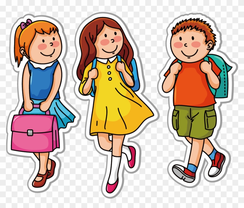 School Child Clip Art - School Child Clip Art - Full Size PNG Clipart ...
